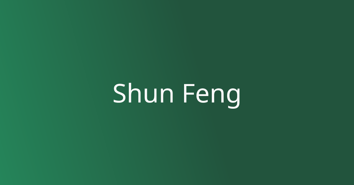 Order Authentic Chinese Online | Shun Feng - Pickup Available